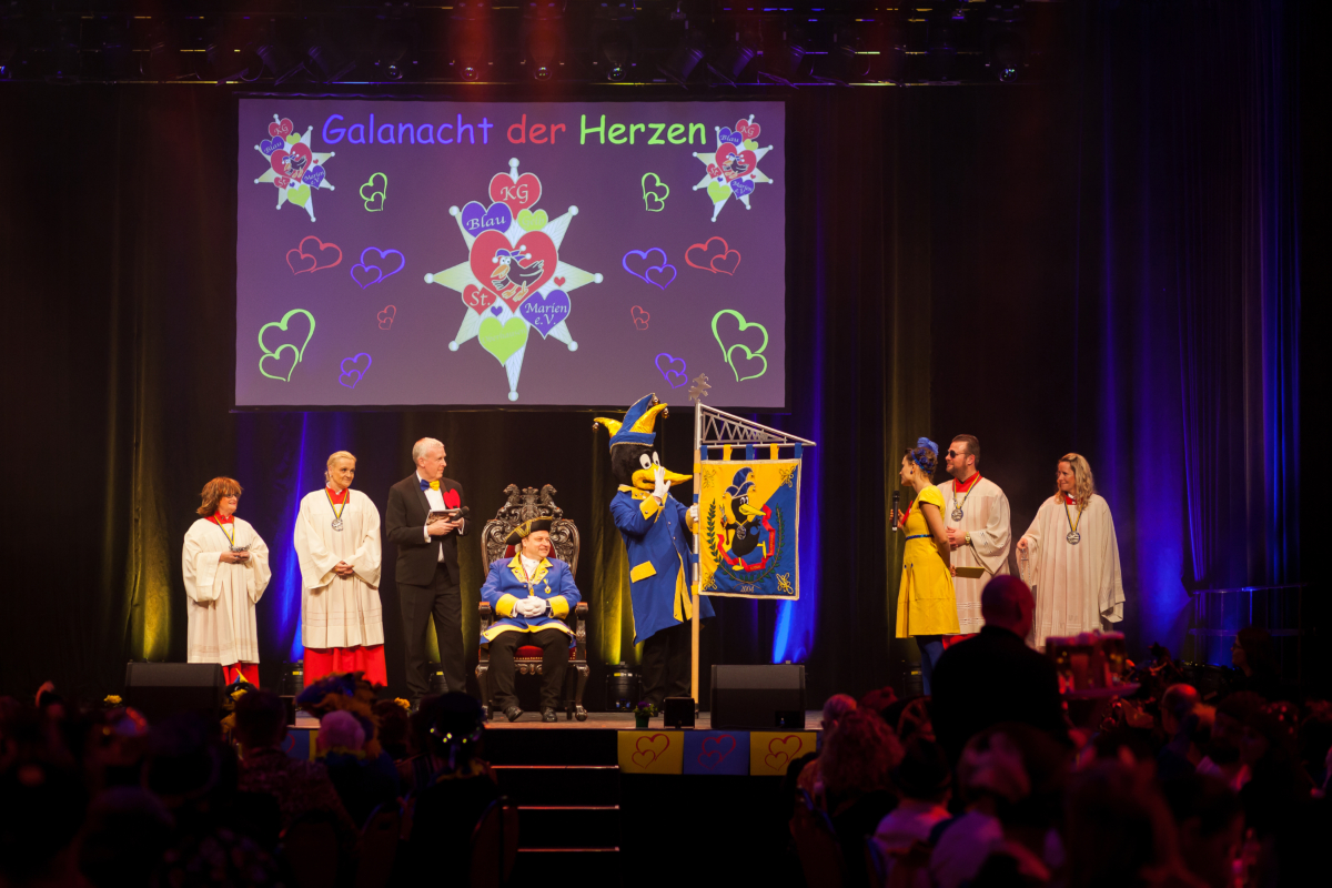 2020 - Unsere dritte Gala Nacht in Blau und Gelb - KG Blau-Gelb St. Marien e.V.